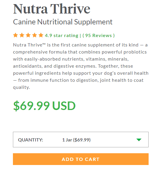 Nutra Thrive & Ultimate Pet Nutrition Review - PetFoodReviewer
